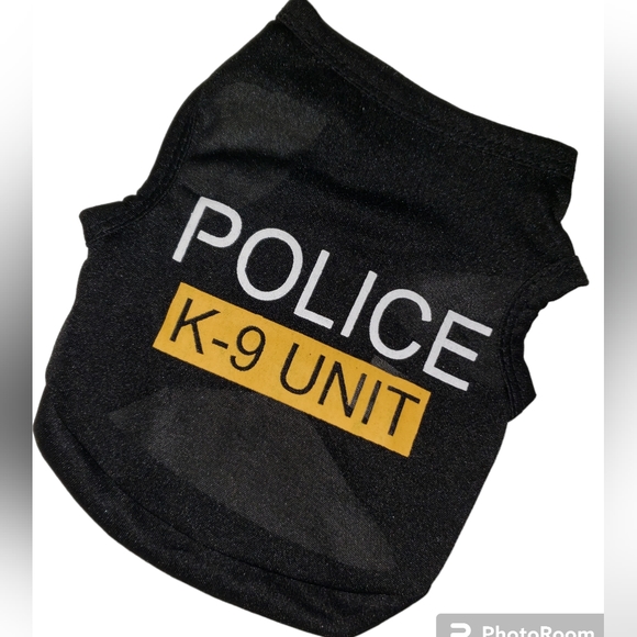 unbranded | Dog | Police K9 Unit Dog Pet Tee Graphic Tshirt Xsmall ...